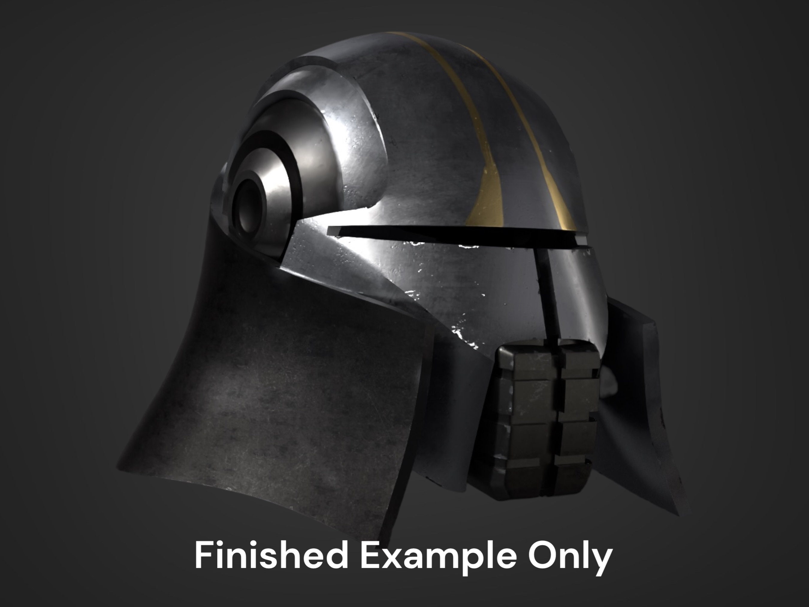 Starkiller Helmet, Also Know as Darth Starkiller or Lord Starkiller DIY ...