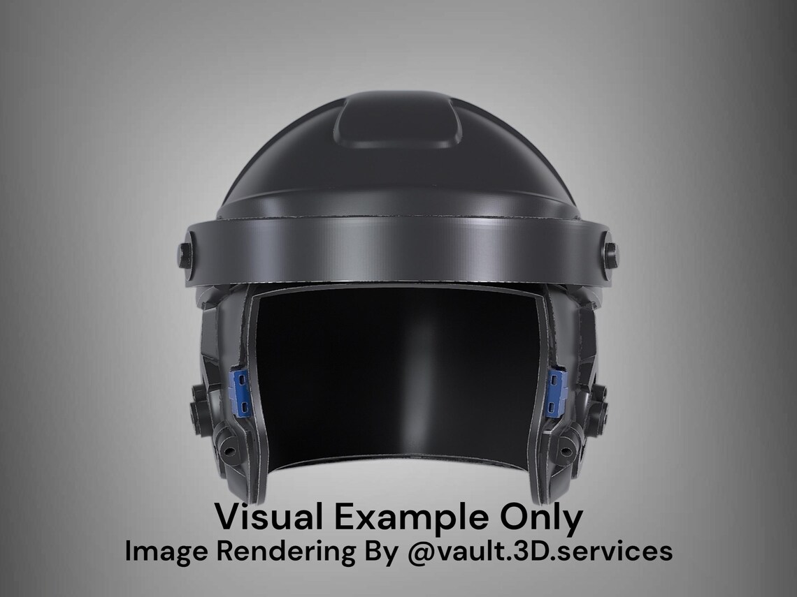 Alex Murphy's Detroit Police Helmet - Robocop (1987) - DIY - Etsy