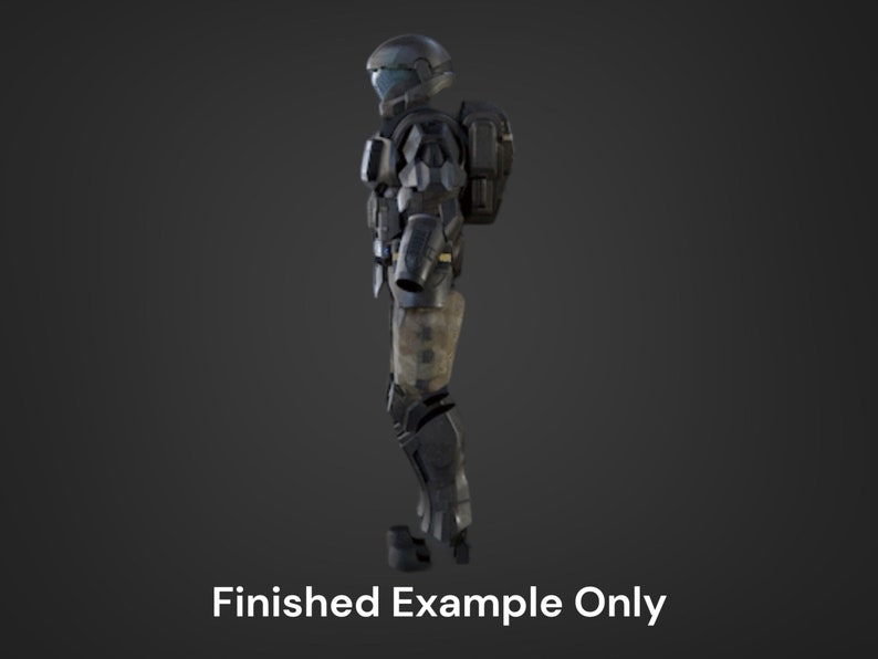 ODST Rookie Helmet and Armor - DIY 3D Printed - Etsy