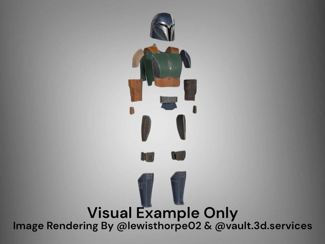 Female Covert Mandalorian Armor - DIY - Etsy