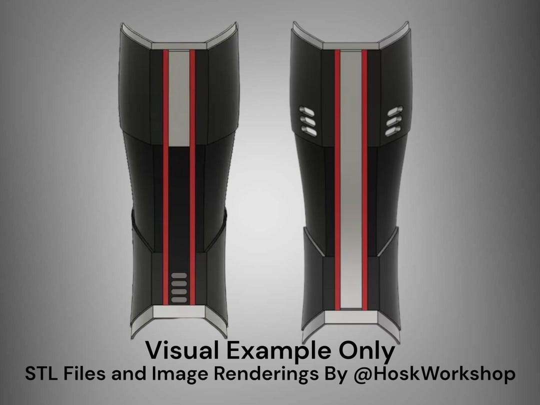 Inquisitor Inspired Mandalorian Shin Greaves Armor - DIY - Etsy