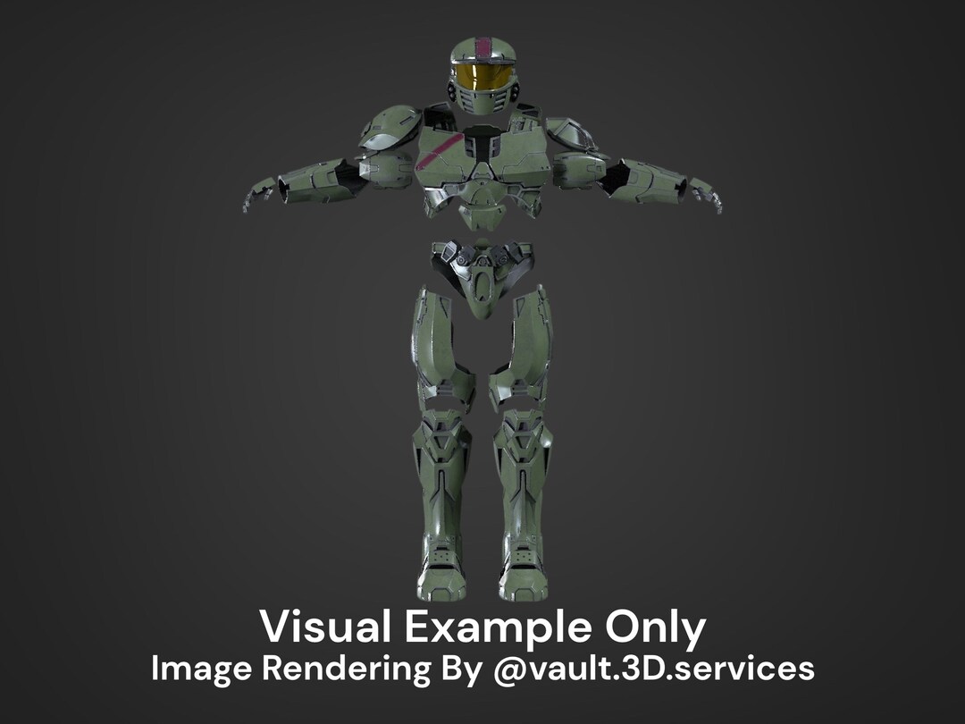 Spartan Mark IV MJOLNIR Powered Assault Helmet and Armor DIY - Etsy