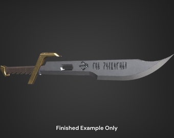 Beskad Mandalorian Sword kit Star Wars Inspired Costume Weapon Prop 3D ...