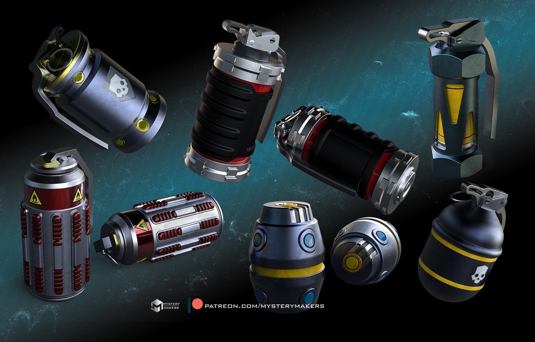 Helldivers 2 Grenades - DIY - Etsy