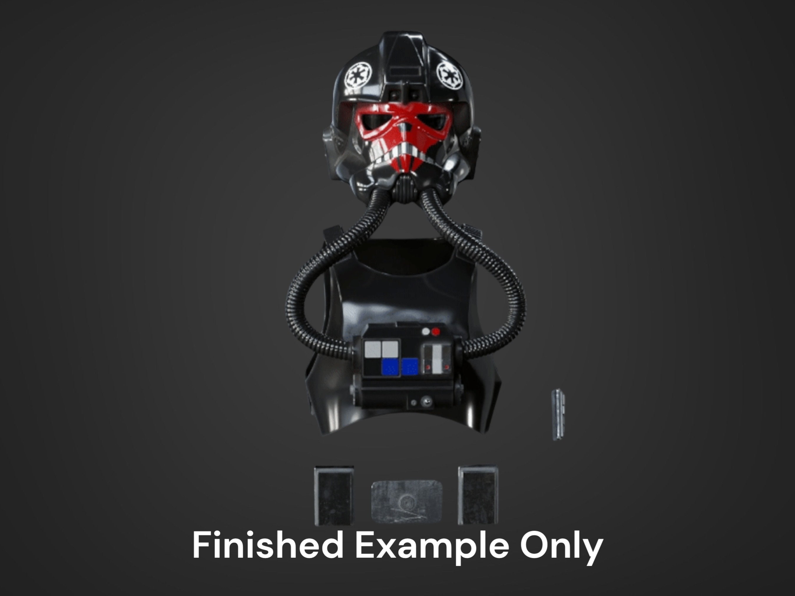 Tie Pilot Helmet and Armor DIY - Etsy