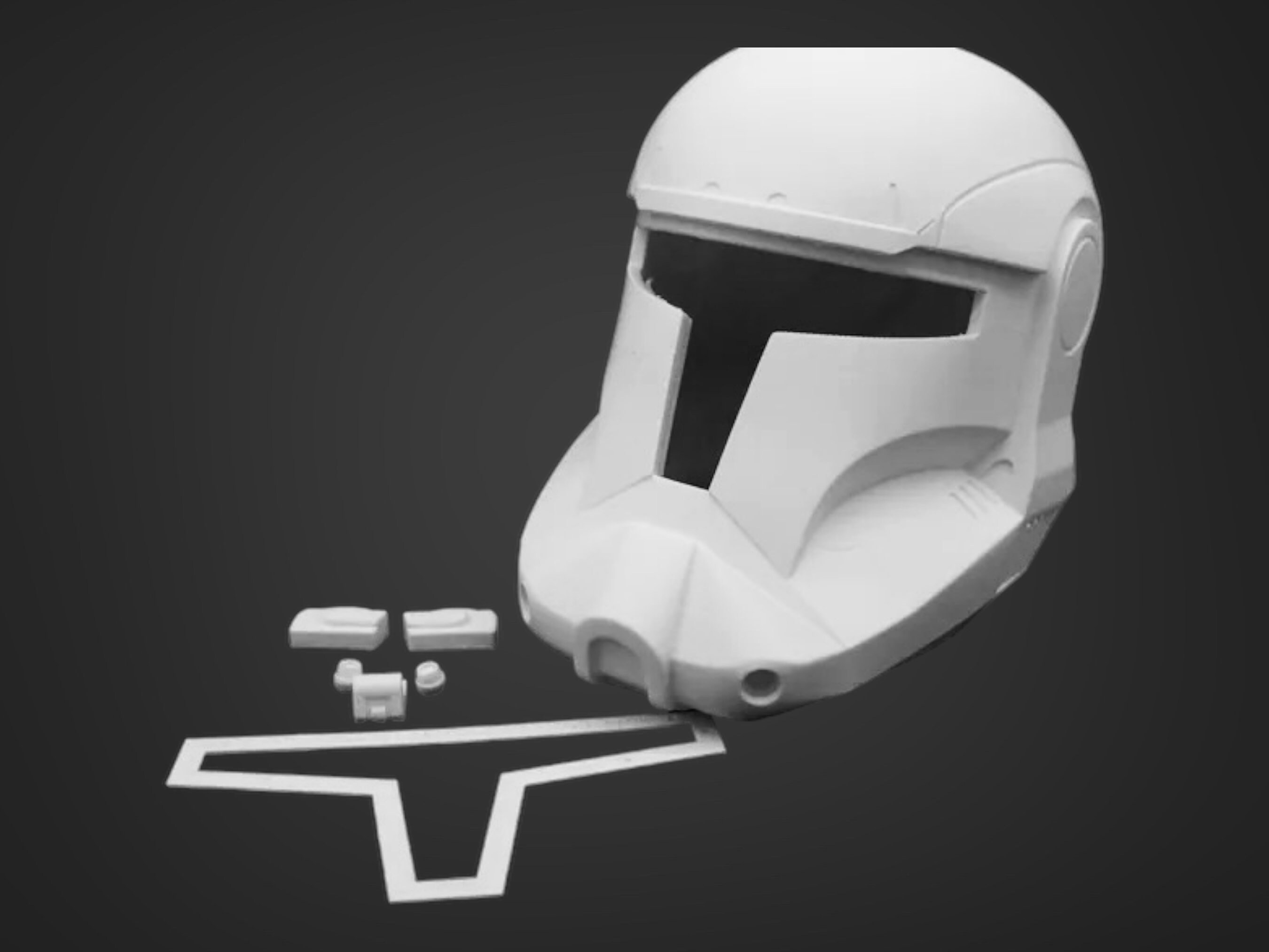Republic Commando Clone Trooper Helmet DIY - Etsy