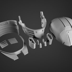 Spartan Mark IV MJOLNIR Powered Assault Helmet - DIY - Etsy