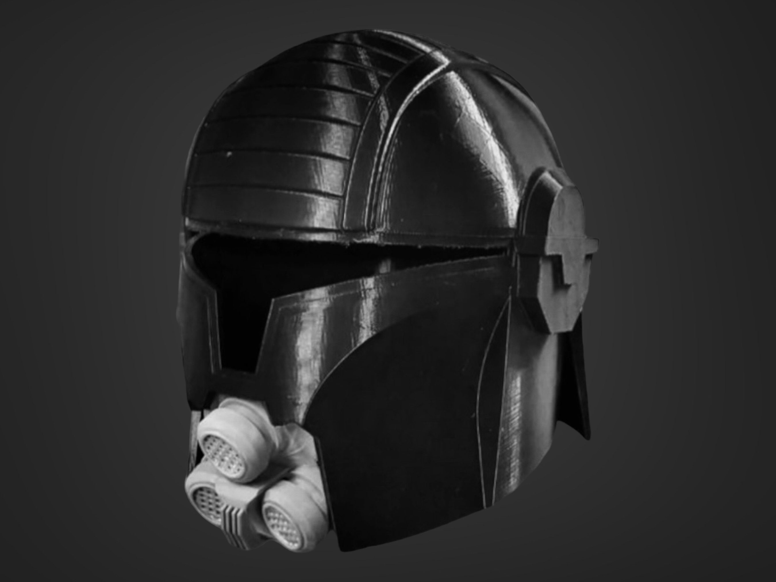The Jedi Hunter Mandalorian Helmet DIY - Etsy
