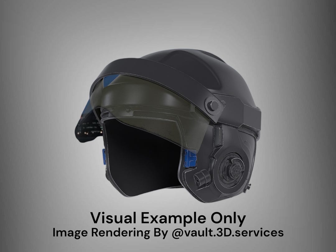 Alex Murphy's Detroit Police Helmet - Robocop (1987) - DIY - Etsy