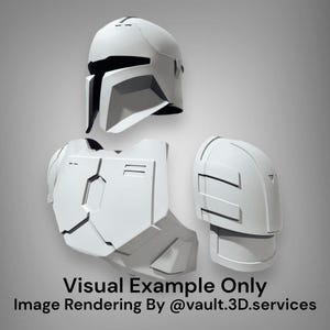 The Juggernaut Armor A Heavy Mandalorian Armor DIY - Etsy
