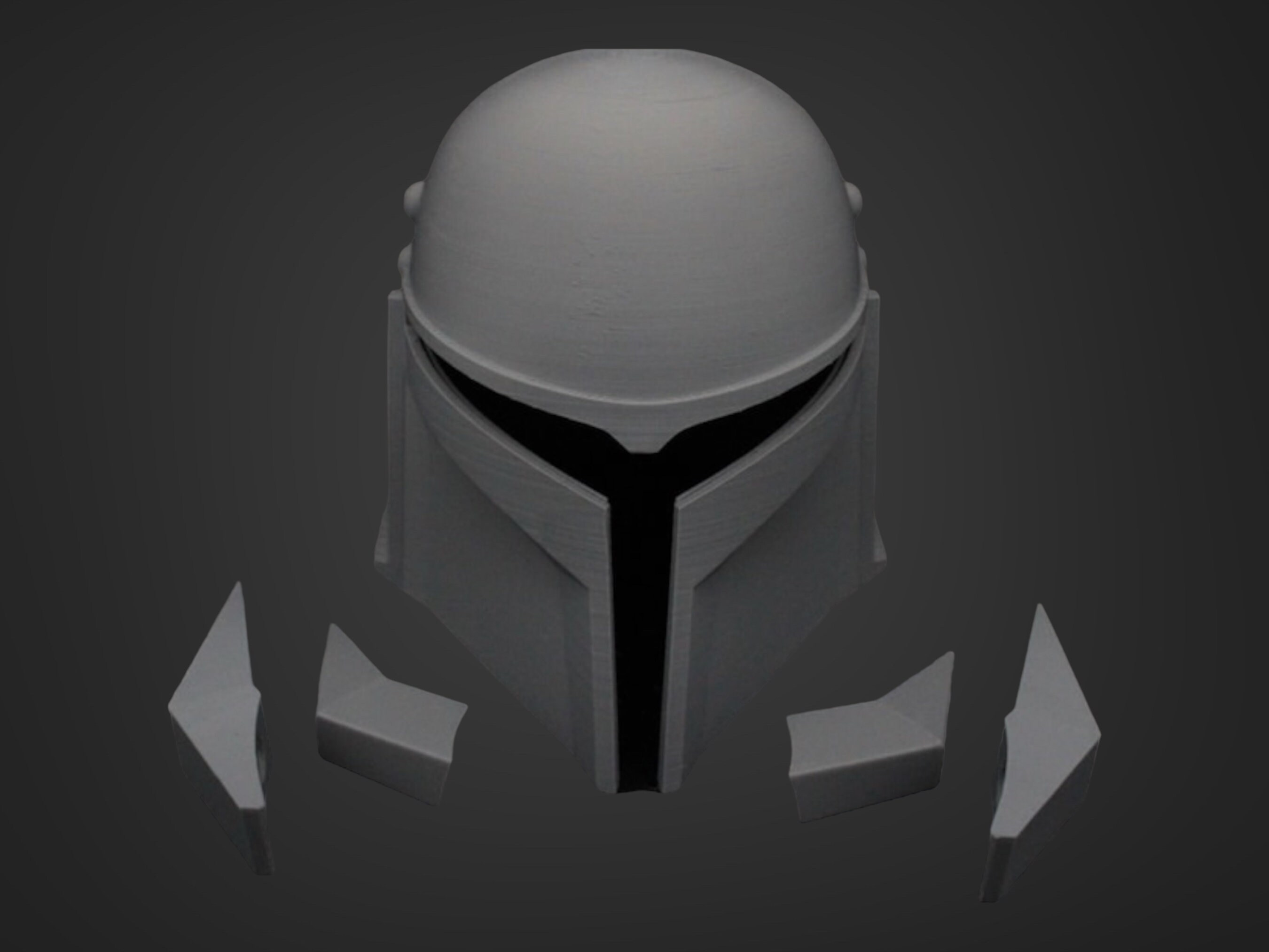 Mandalorian Gar Saxon Helmet DIY - Etsy