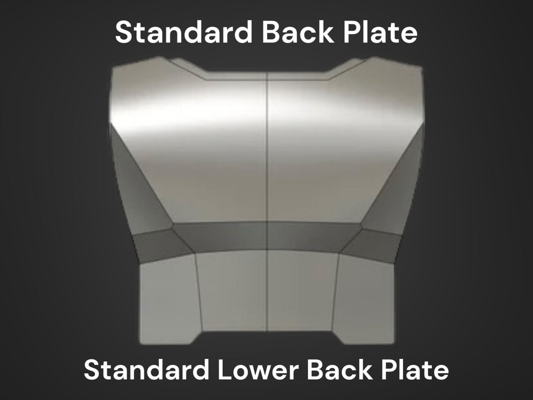 The Banshee Scout Mandalorian Back Armor - DIY - Etsy