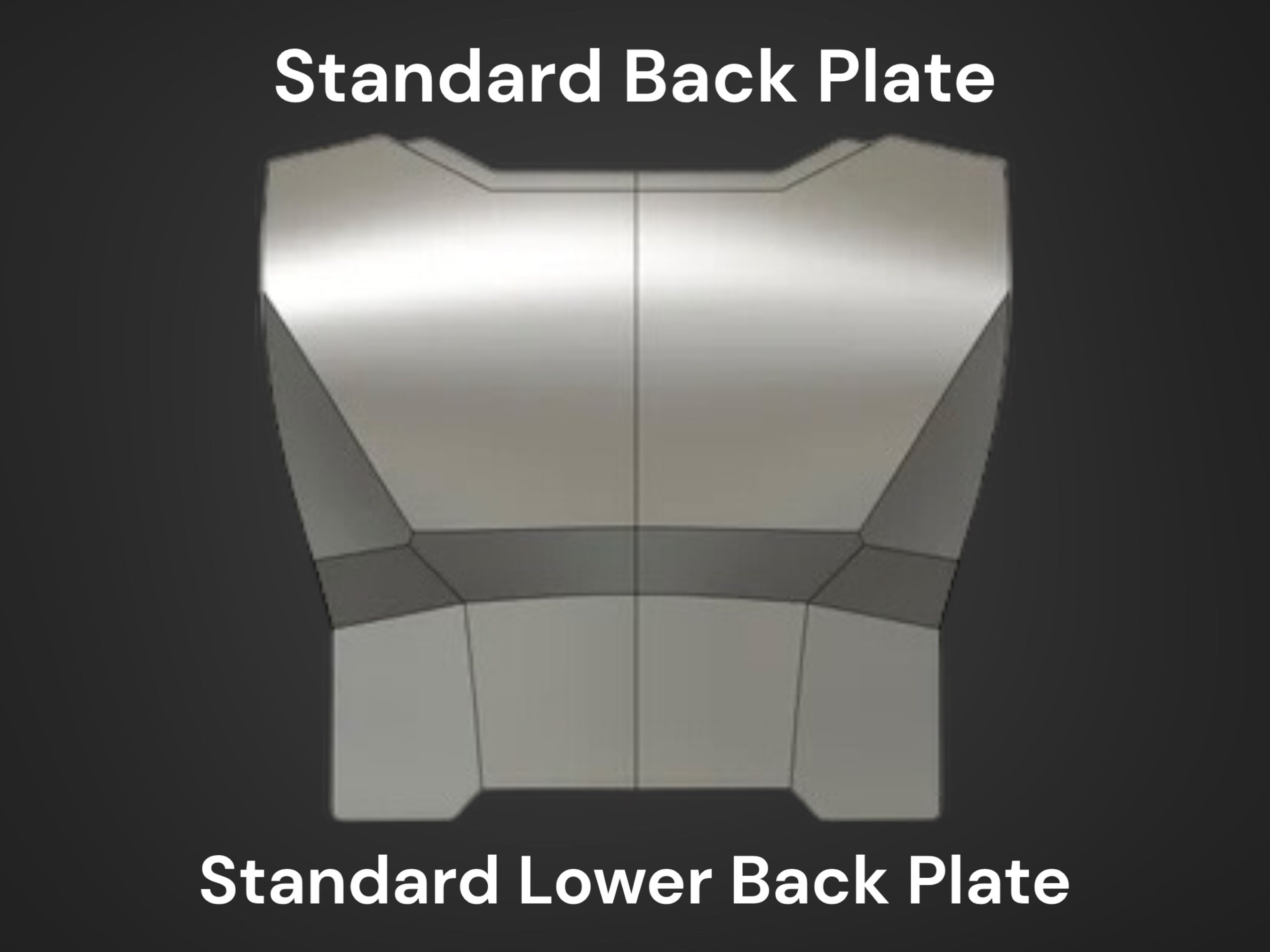 The Banshee Scout Mandalorian Back Armor DIY - Etsy