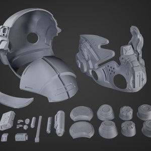 The Jack Cooper Titanfall Helmet DIY - Etsy