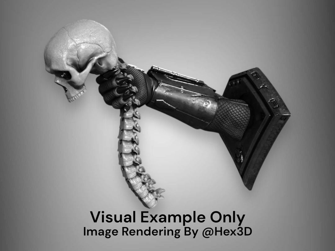 Predator Skull Trophy Wall Display DIY - Etsy
