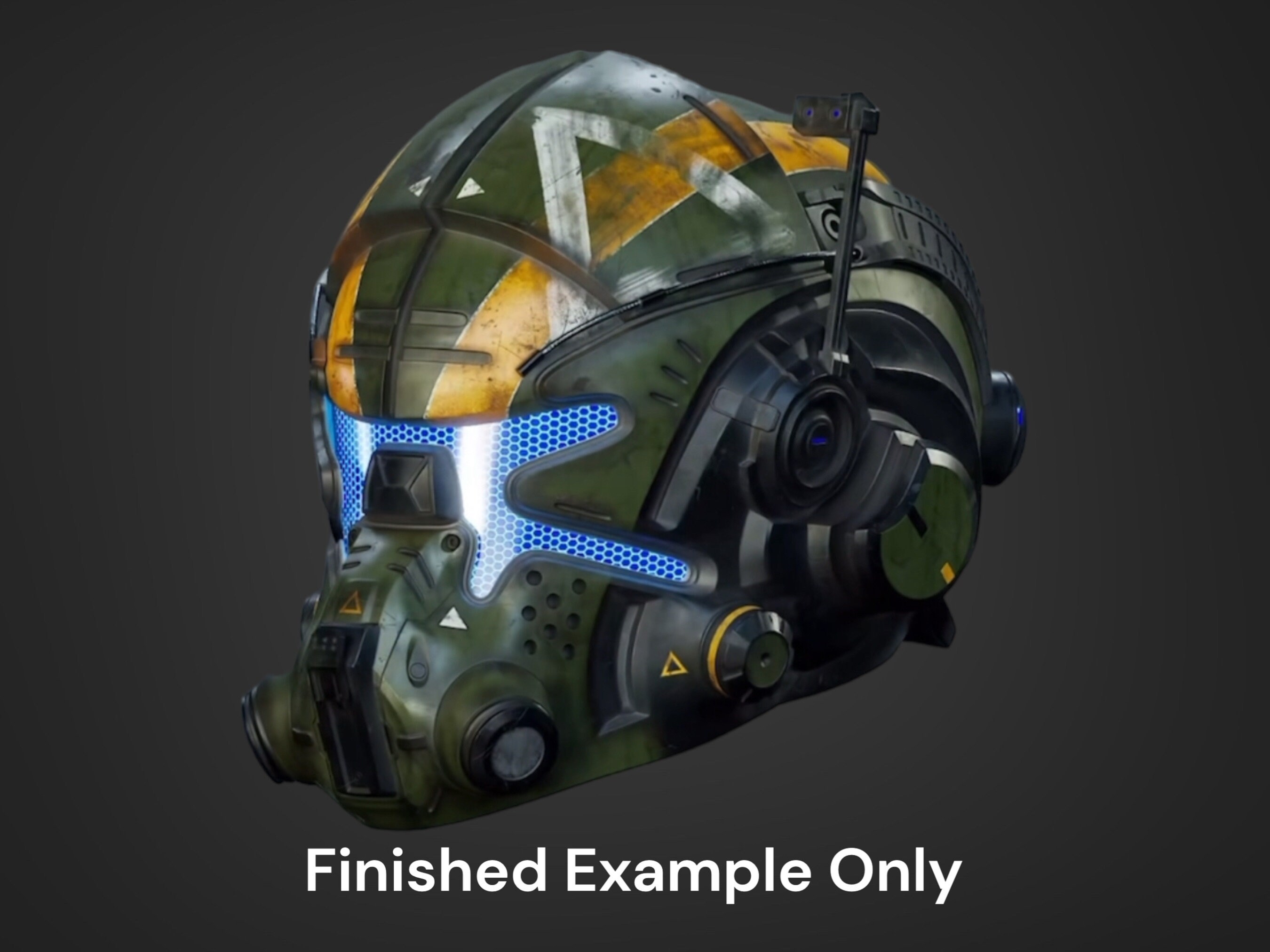 The Jack Cooper Titanfall Helmet - DIY - Etsy