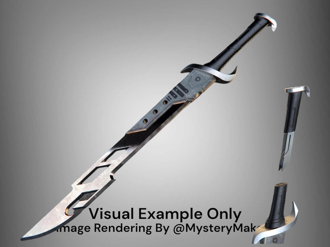 Annihilation a Mandalorian Beskad Heavy Sword - DIY - Etsy