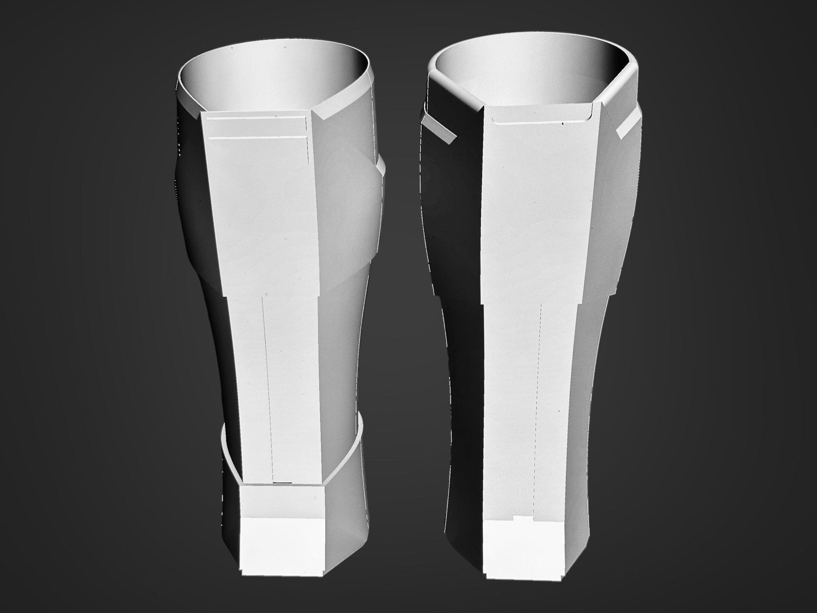 SW-H5K Mandalorian Shin Greaves Armor DIY - Etsy