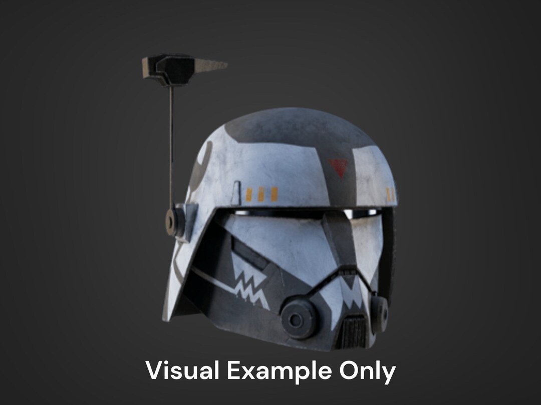 Desert Commander Wolffe Helmet DIY - Etsy
