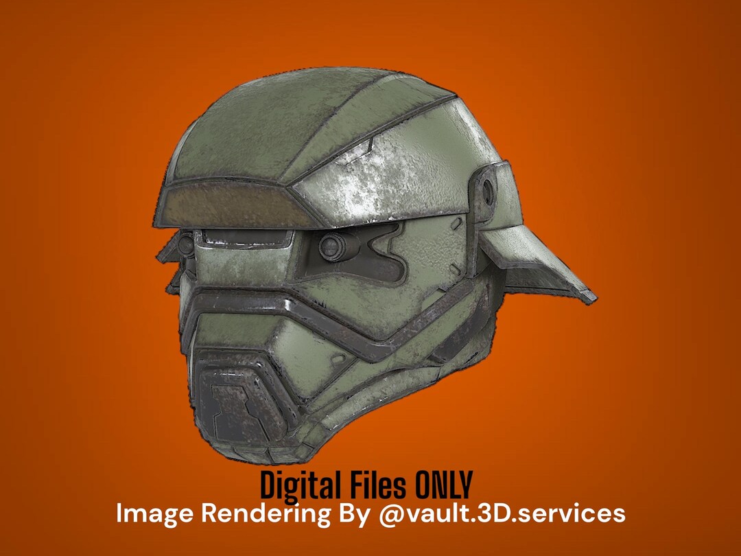 EX-16 Prototype Helmet From Helldivers 2 - Digital STL File Only - Etsy
