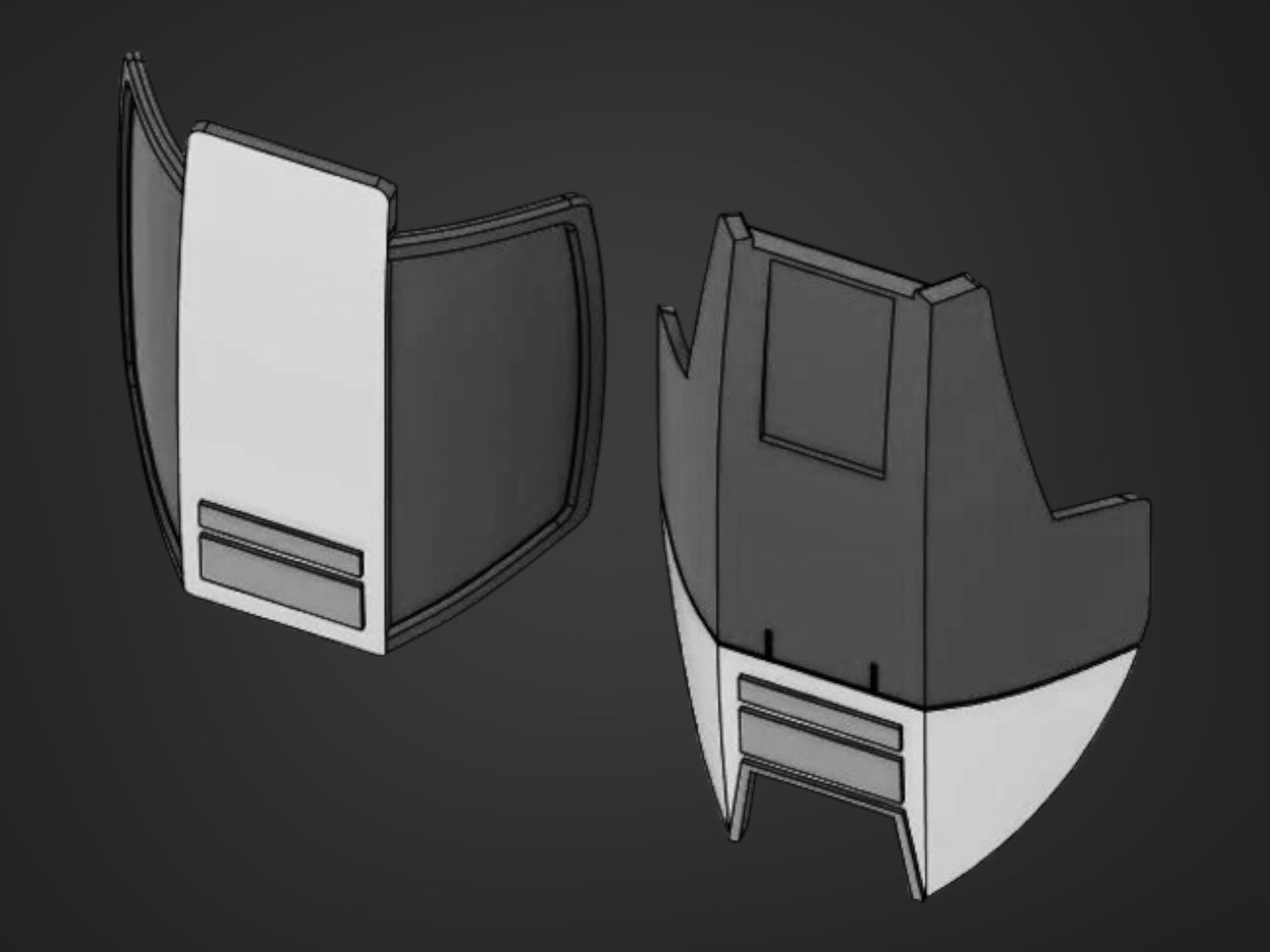 SW-H5K Mandalorian Thigh Plates Armor - DIY - Etsy