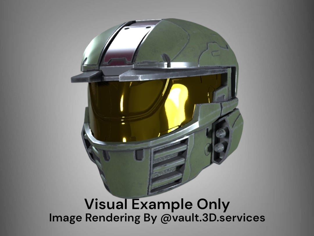 Spartan Mark IV MJOLNIR Powered Assault Helmet - DIY - Etsy