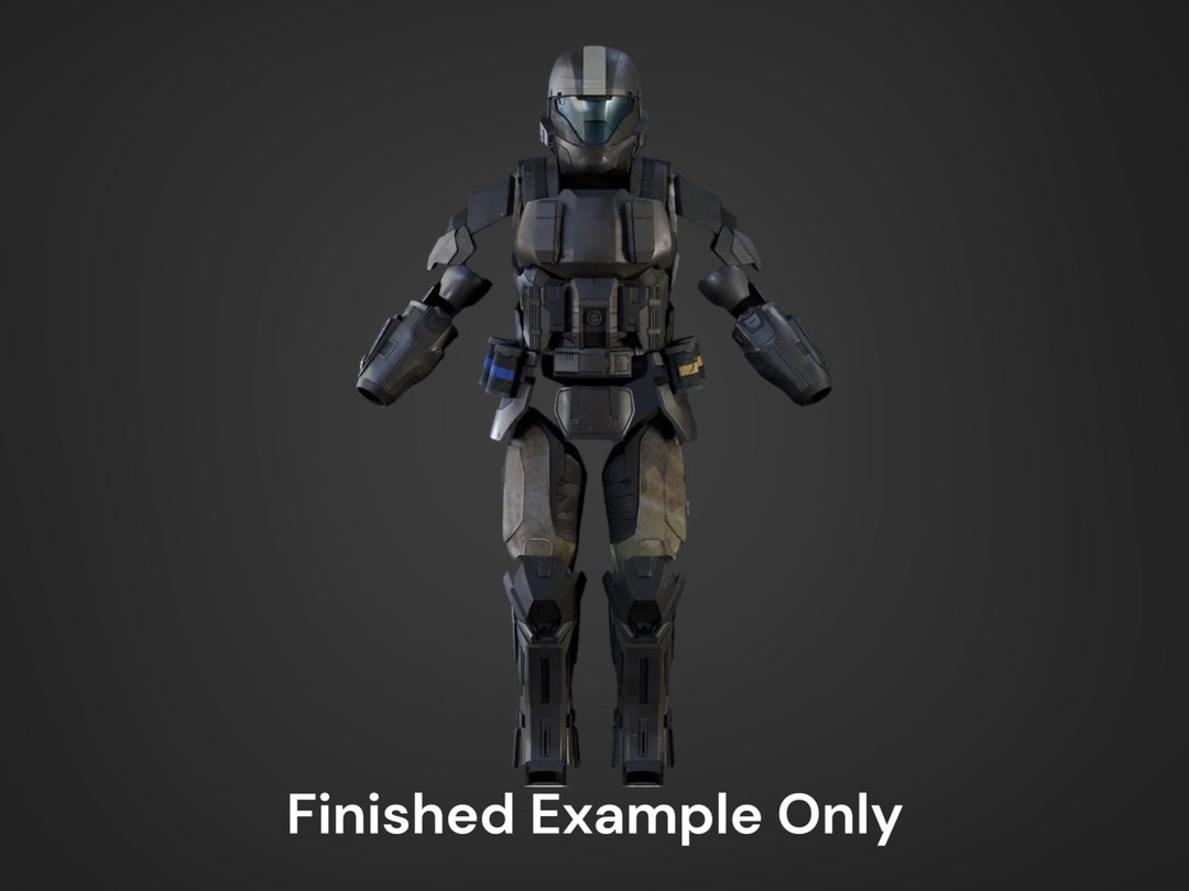 ODST Rookie Helmet and Armor - DIY 3D Printed - Etsy