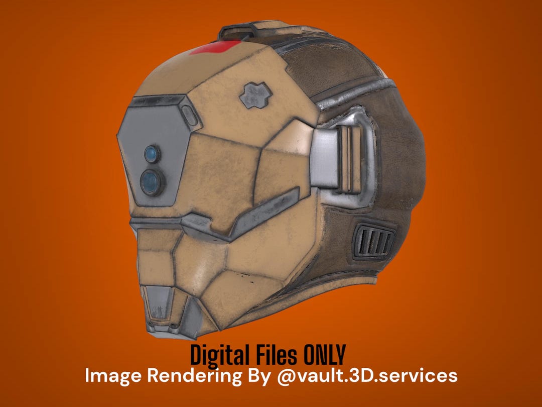 EX-03 Prototype Helmet From Helldivers 2 - Digital STL File Only - Etsy