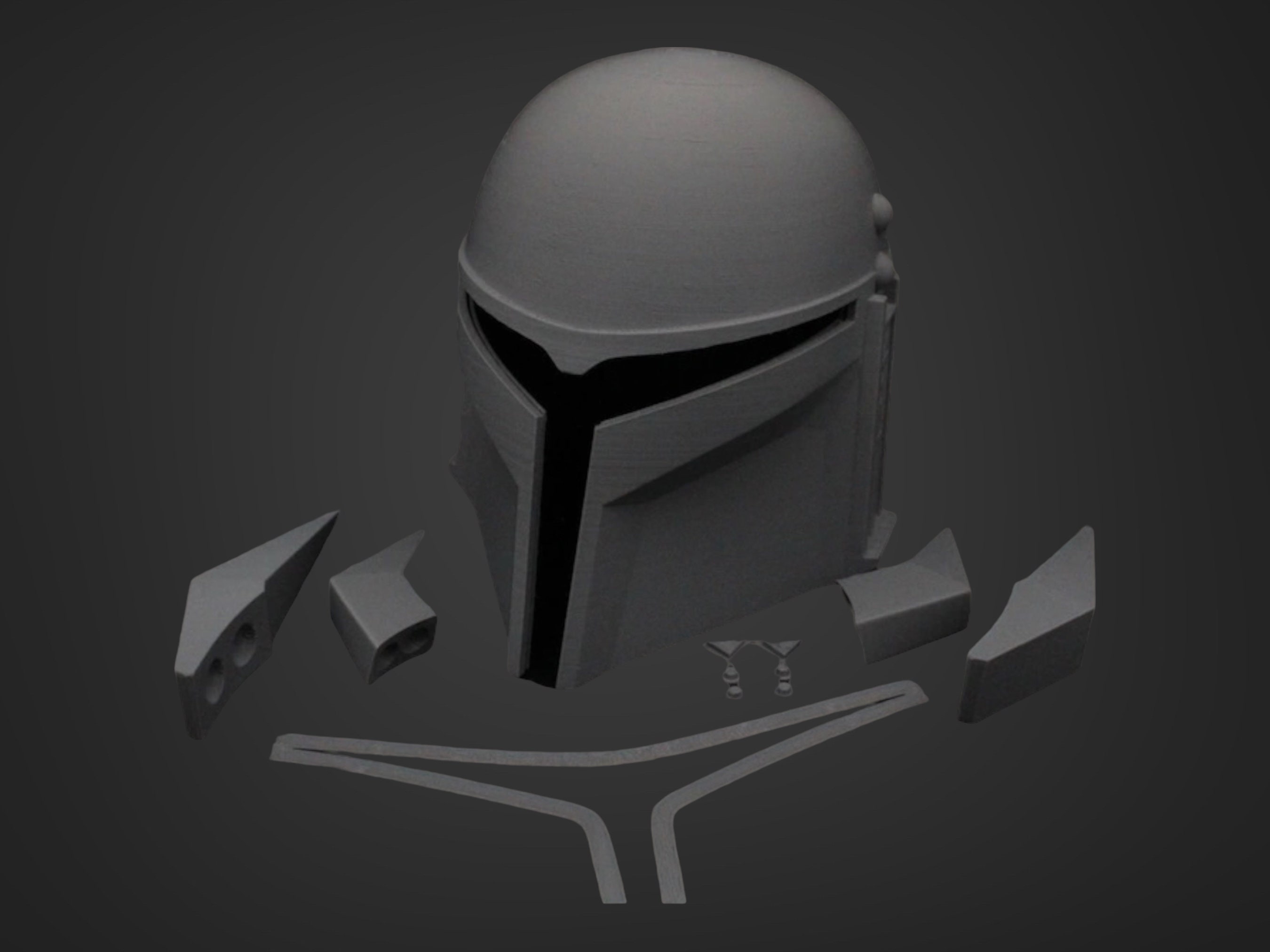 Mandalorian Gar Saxon Helmet DIY - Etsy