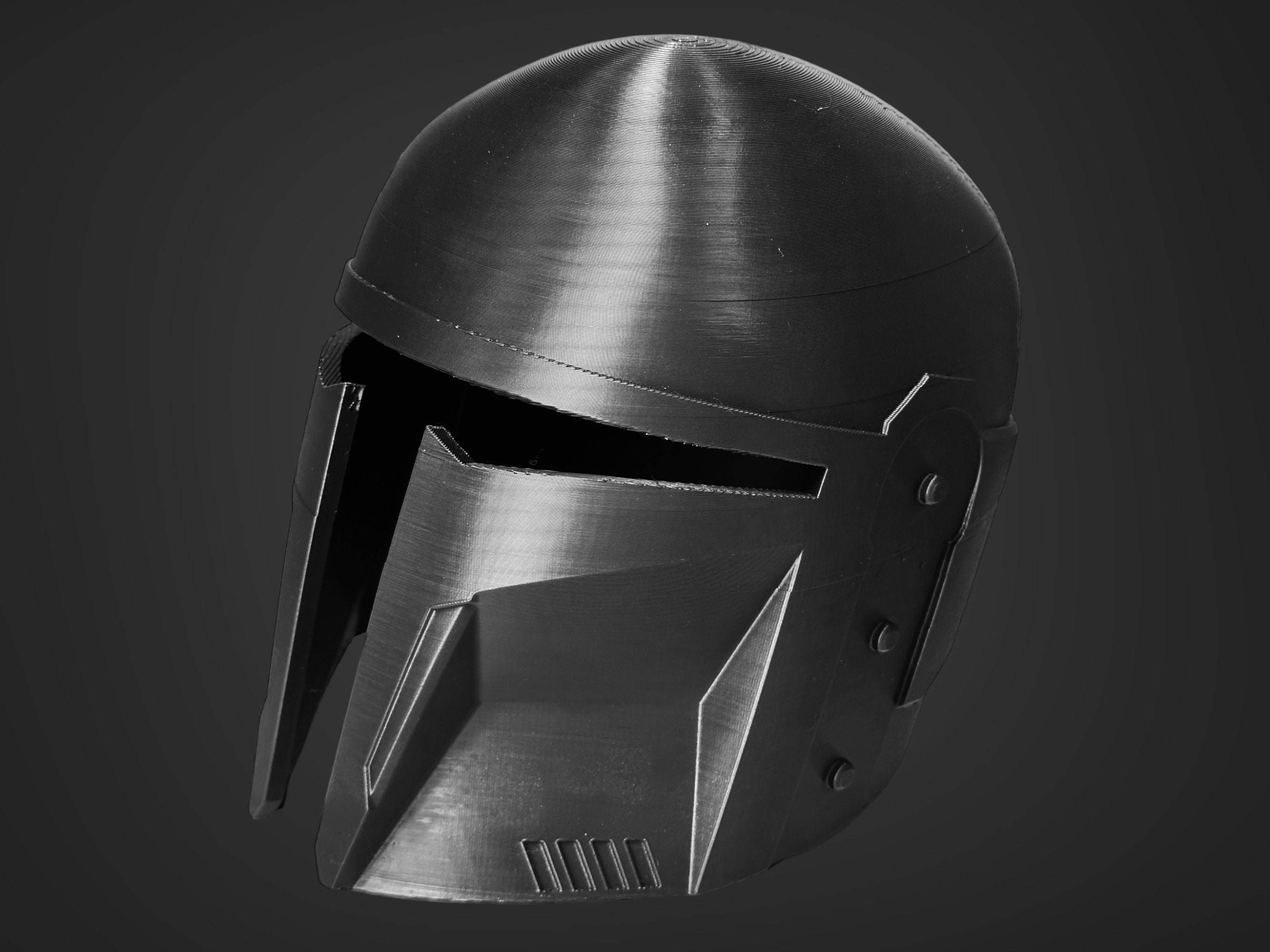 The Covert Mandalorian Helmet DIY - Etsy