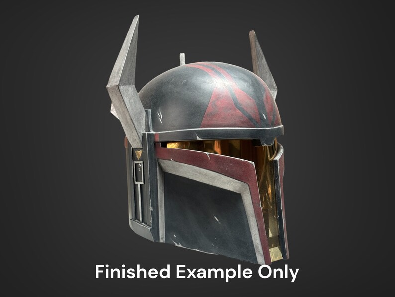 Gar Saxon Mandalorian Helmet DIY - Etsy