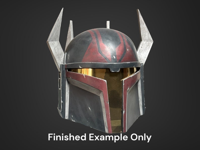 Gar Saxon Mandalorian Helmet DIY - Etsy