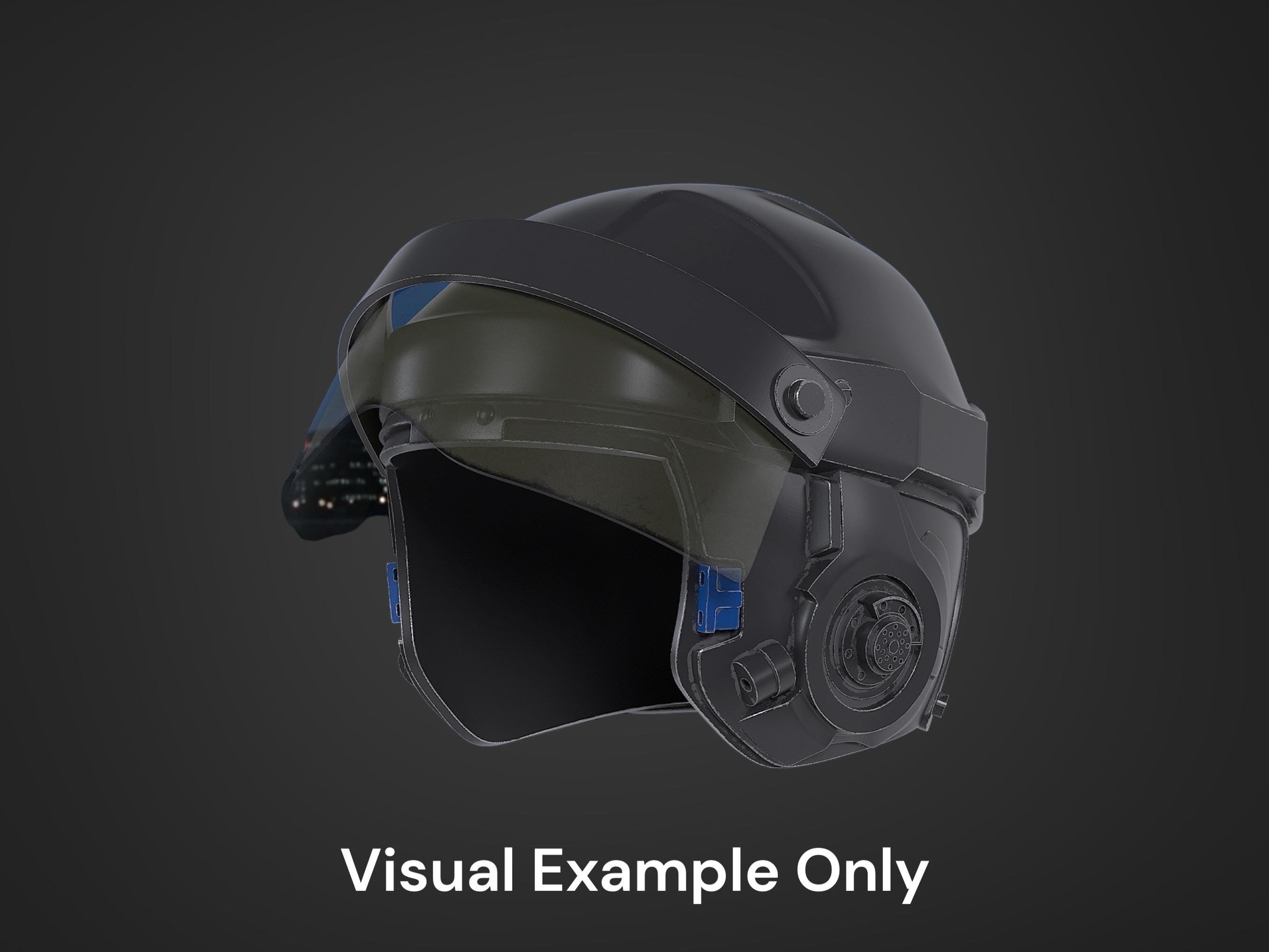 Alex Murphy's Detroit Police Helmet - Robocop (1987) - DIY - Etsy