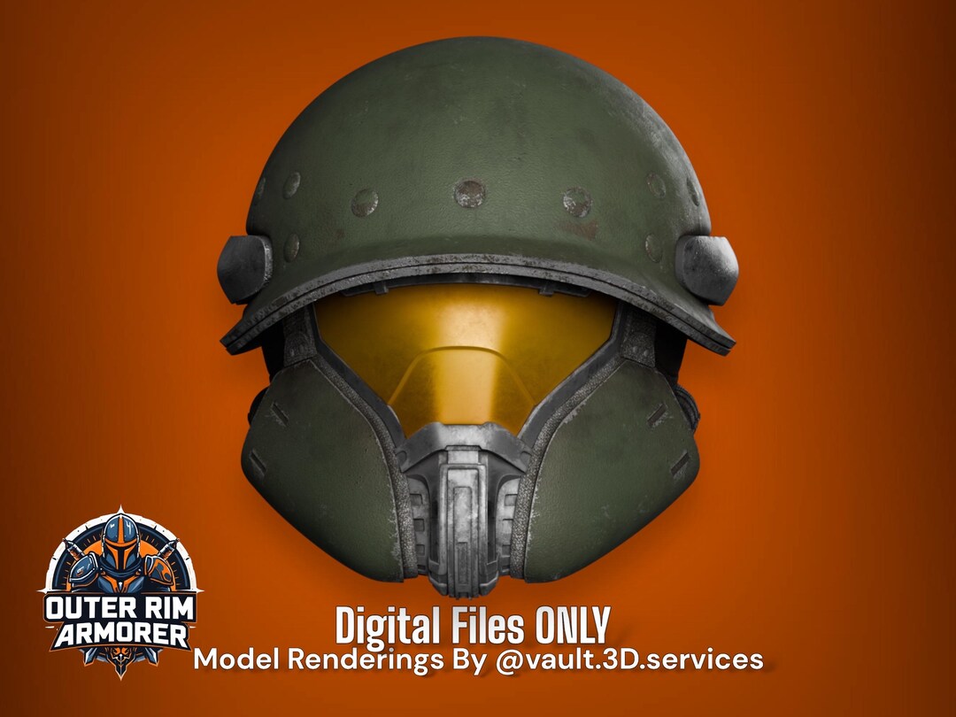 Eaglestrike M199X Helmet STL From Halo Infinite - Digital STL File Only ...