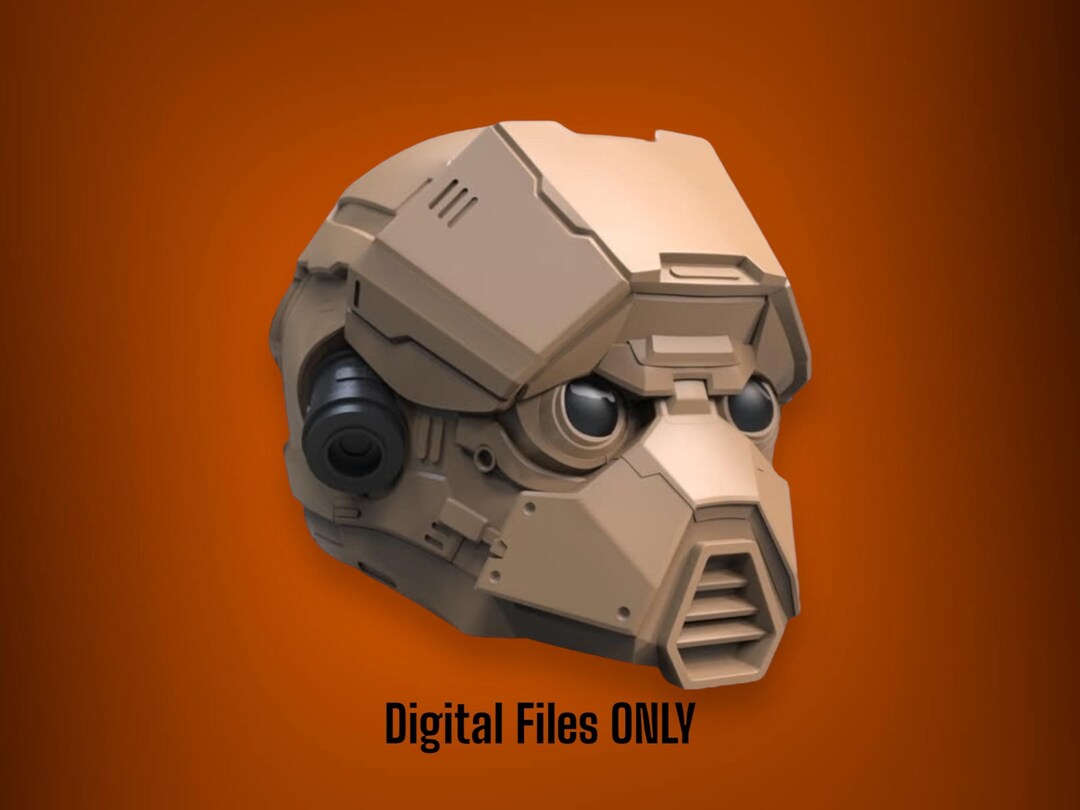 CE-74 Breaker Helmet From Helldivers 2 - Digital STL File Only - Etsy