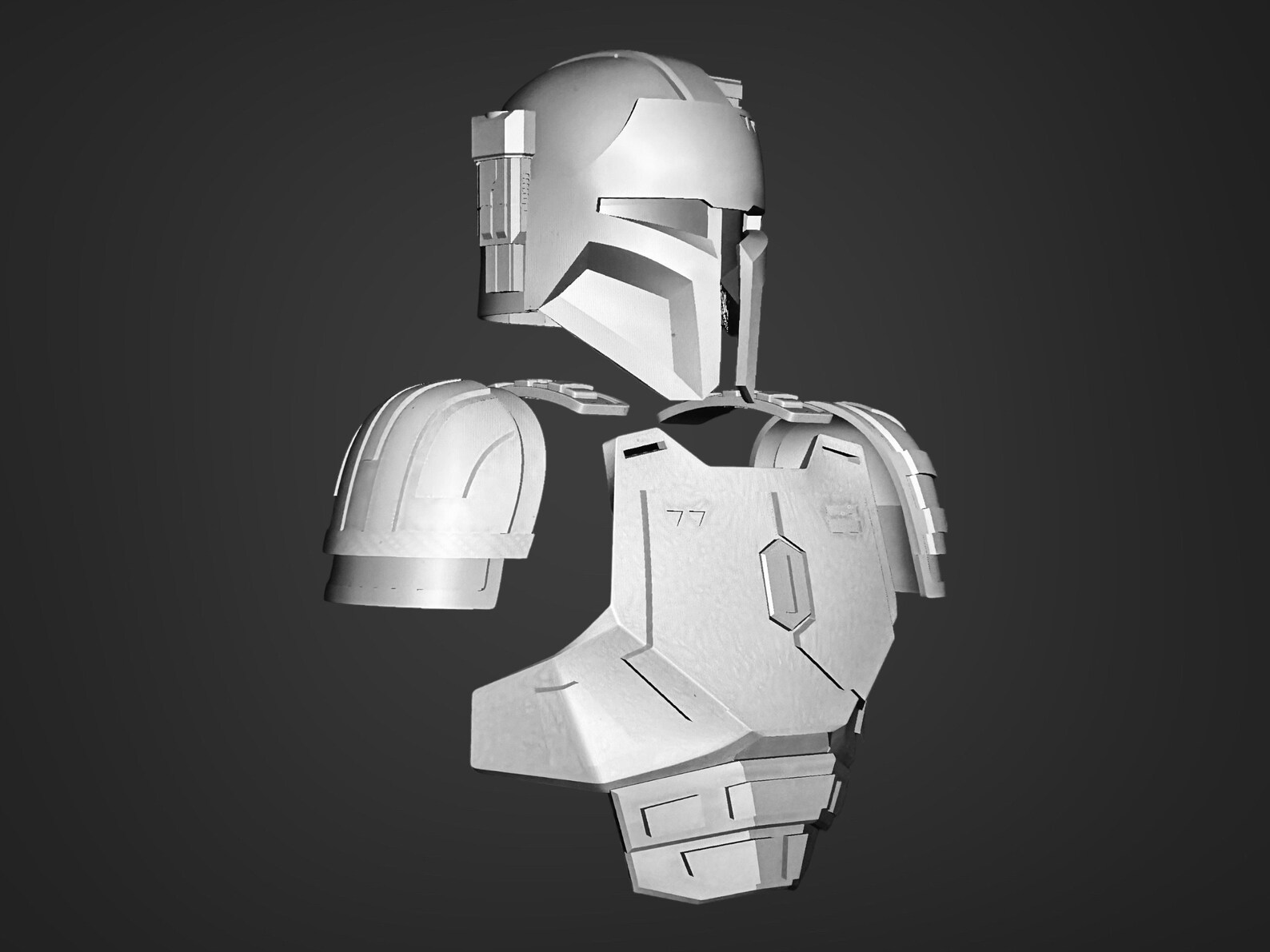 The Juggernaut Armor A Heavy Mandalorian Armor DIY - Etsy