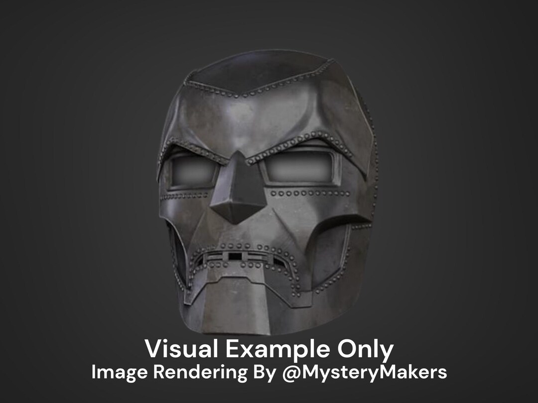 RDJ Dr. Doom Mask DIY - Etsy
