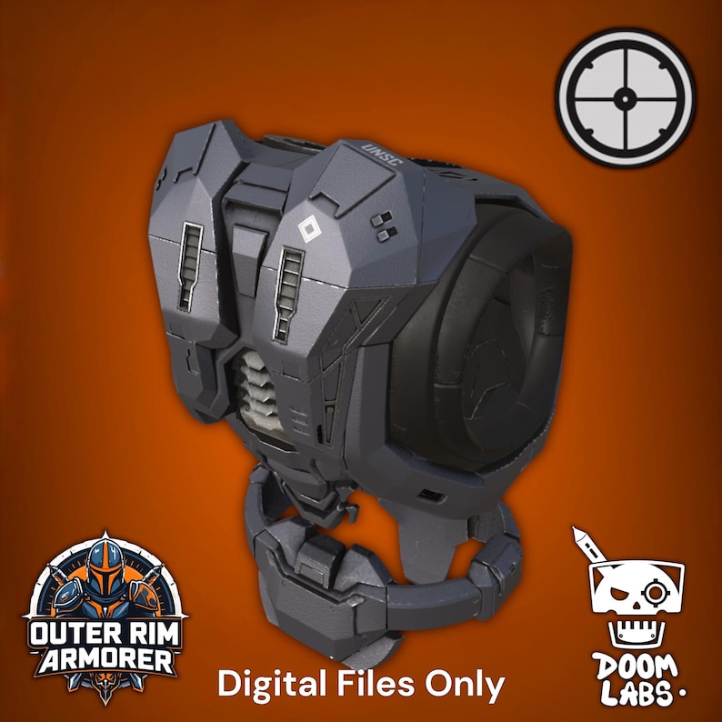 Halo Reach Mark V B MJOLNIR Spartan Armor - Digital STL File Only - Etsy