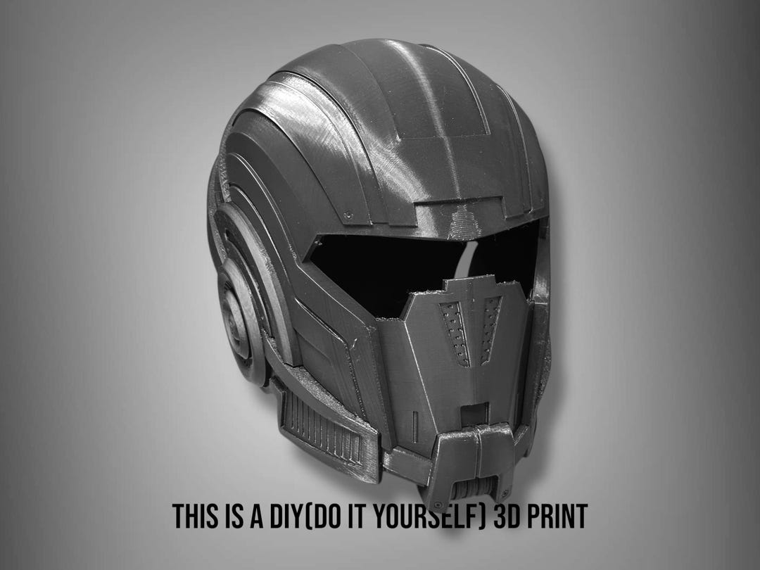 Mass Effect N7 Helmet - DIY - Etsy