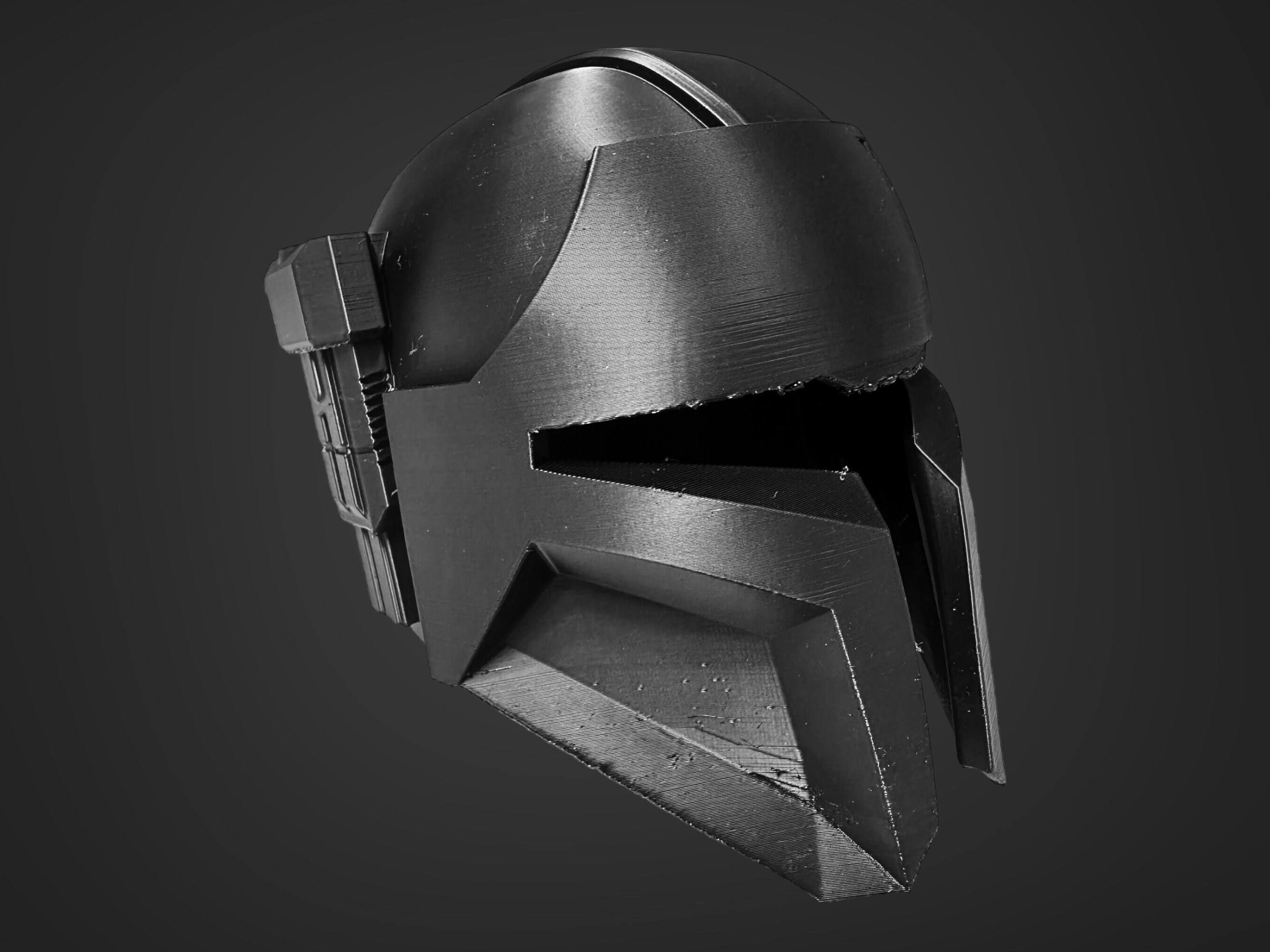 The Juggernaut A Heavy Mandalorian Helmet DIY - Etsy