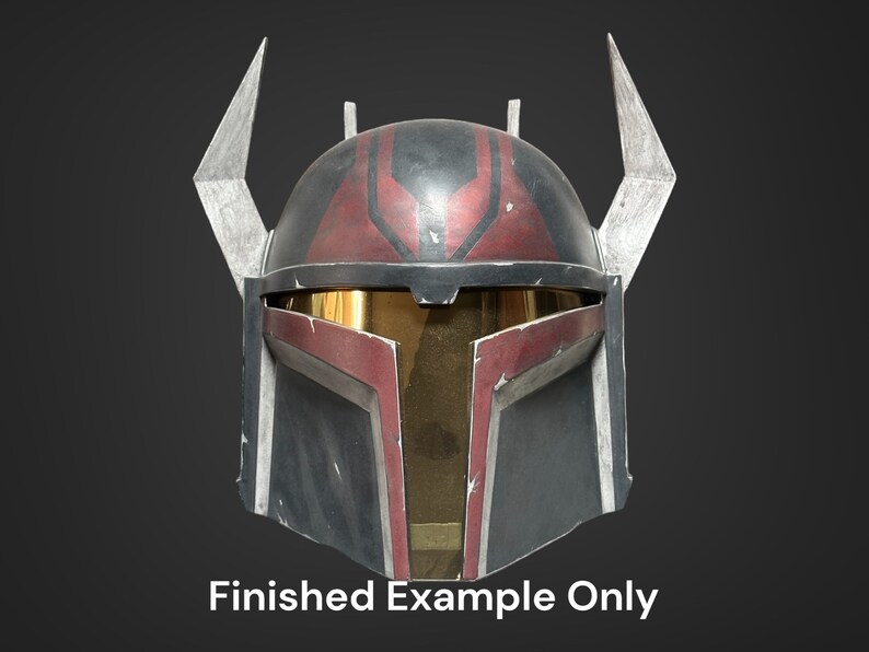 Gar Saxon Mandalorian Helmet DIY - Etsy