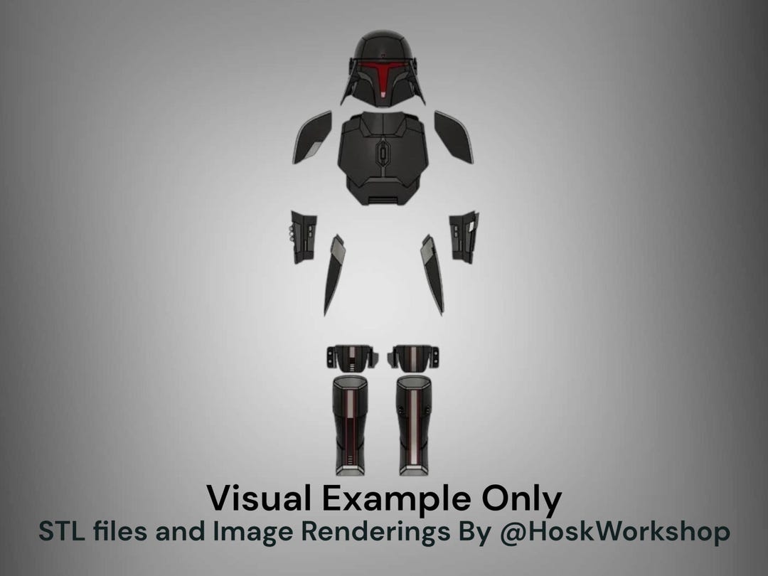 Inquisitor Inspired Custom Mandalorian Armor and Helmet Kit - DIY - Etsy