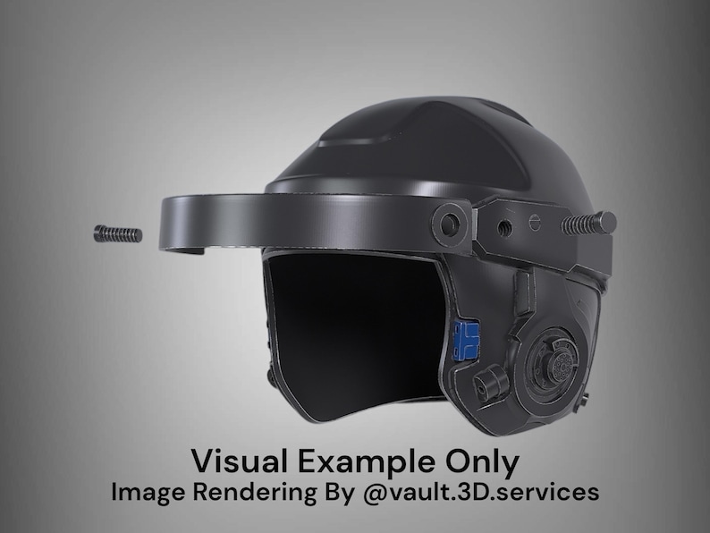 Alex Murphy's Detroit Police Helmet - Robocop (1987) - DIY - Etsy