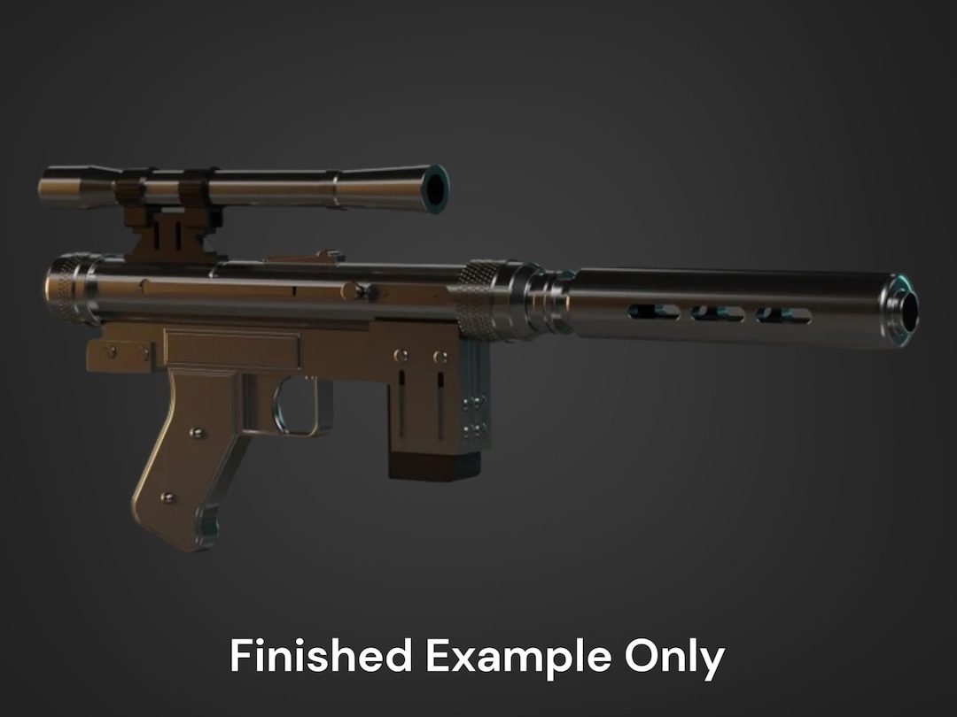 Lando Calrissian's SE-14R Custom Blaster Star Wars DIY - Etsy