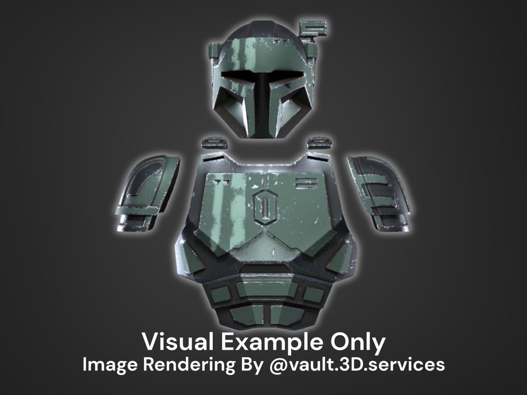 The Juggernaut Armor A Heavy Mandalorian Armor DIY - Etsy