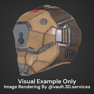 EX-03 Prototype 3 Helmet From Helldivers 2 - DIY - Etsy