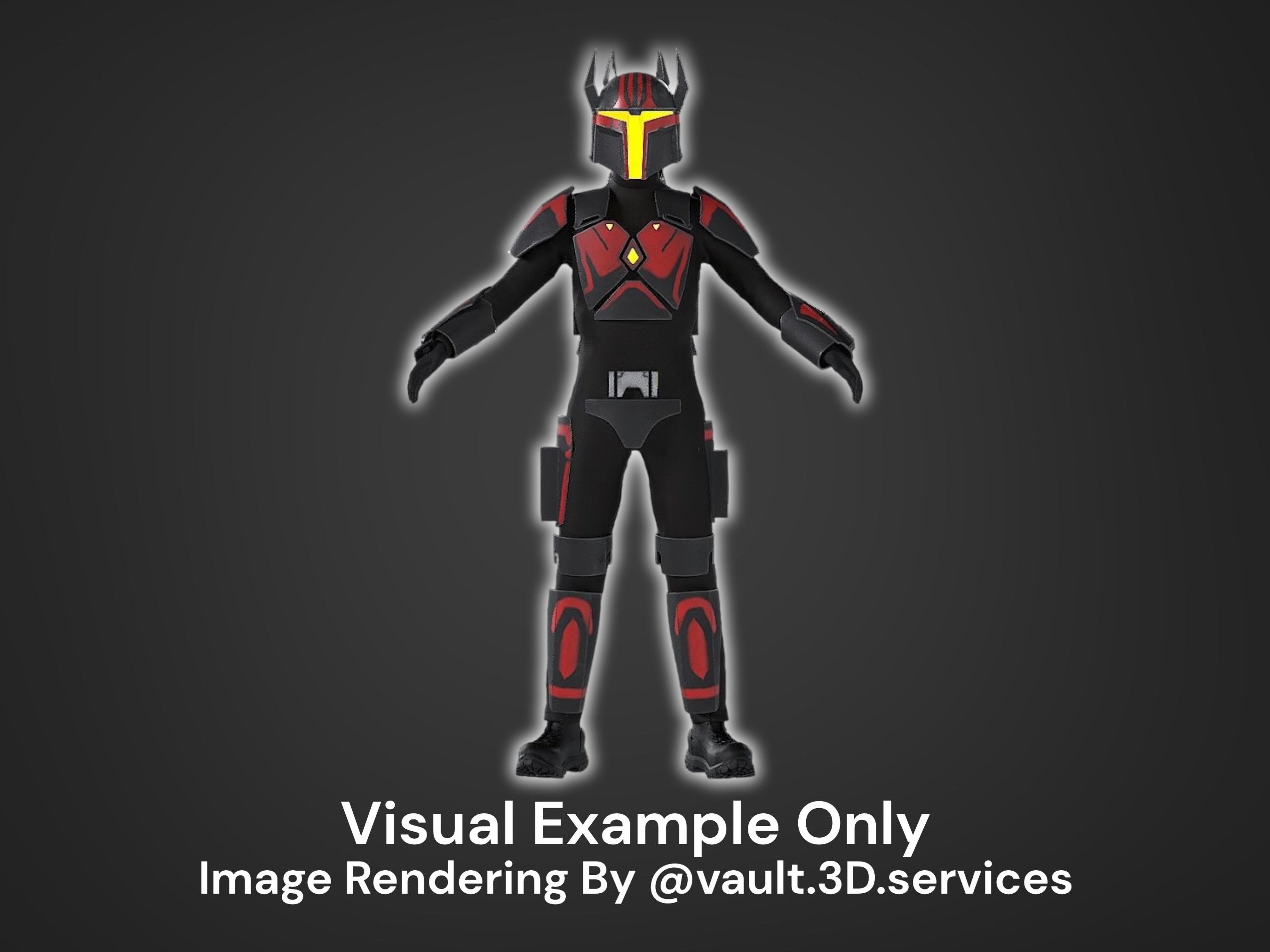 Gar Saxon Mandalorian Armor From the Star Wars Animated Series Clone ...