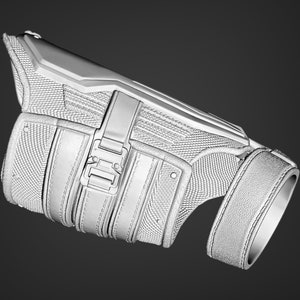 B-01 Tactical Forearms Armor From Helldivers 2 - DIY - Etsy