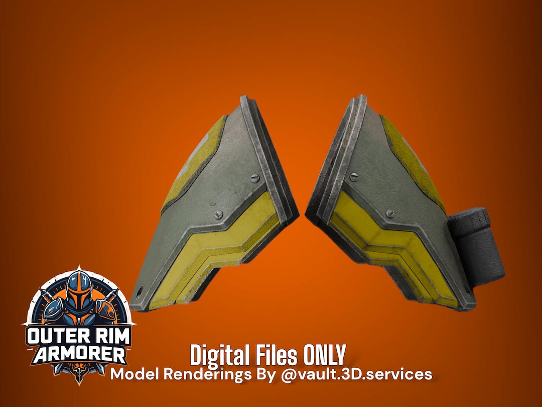 Custom Jaguar Shoulder Armor - Digital STL Model Only - Etsy