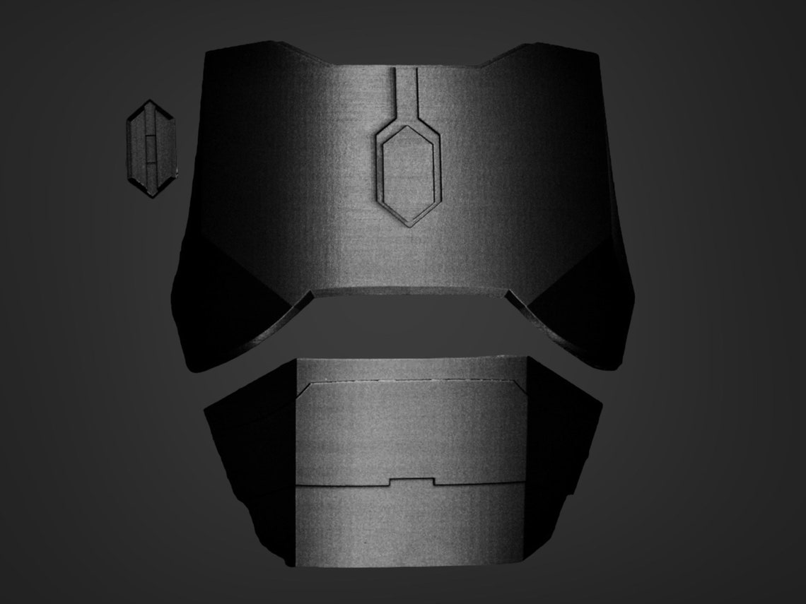 The AEA Mandalorian Chest Armor DIY - Etsy